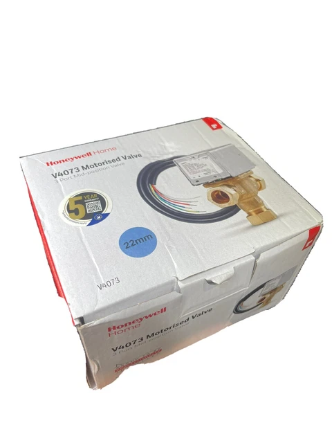 HONEYWELL V4073 MOTORISED 3 Port Valve £65.00 - PicClick UK