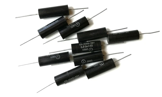 0.3 OHM 5 W ±5% Precision Wire Resistor (S5-16MV) VINTAGE RUSSIAN (10 ...