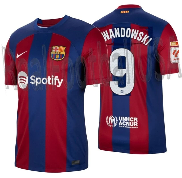 NIKE ROBERT LEWANDOWSKI Fc Barcelona Home Jersey 2023/24 EUR 210,83 ...
