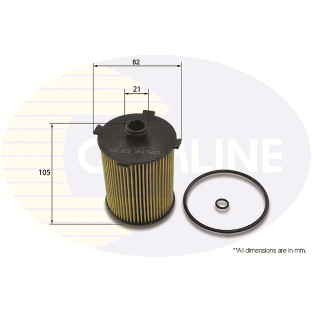OIL FILTER FOR Volvo S90 MK2 2.0 B5 Mild-Hybrid Comline 31372212 ...