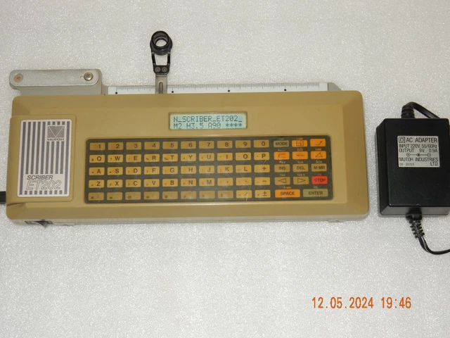 MUTOH ET202 SCRIBER mit Netzteil und Handbuch,geprüft,funktionsfähig ...