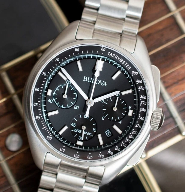 BULOVA LUNAR PILOT, Apollo 15 special edition, precisionist 262 kHz ...