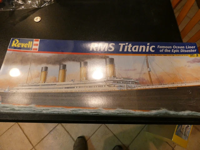 REVELL RMS TITANIC Ship 1:570 Scale Plastic Model Kit NEW FACTORY ...