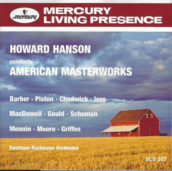 HOWARD HANSON CONDUCTS American Masterworks CD1 only. Mercury Living ...
