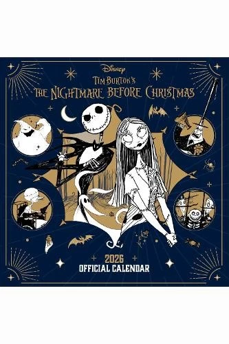 THE NIGHTMARE BEFORE Christmas 2026 Square Calendar £11.13 - PicClick UK