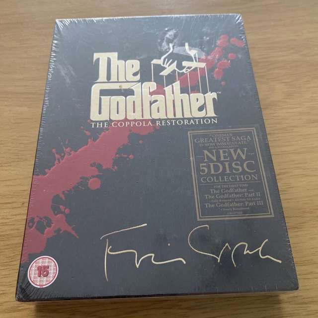 THE GODFATHER THE Coppola Restoration DVD Box Set 5 Discs Brand New Sealed £14.99 - PicClick UK