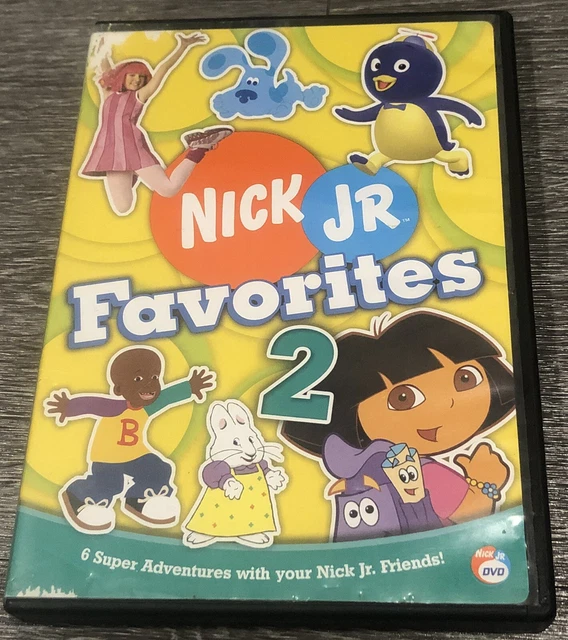 NICK JR FAVORITES Vol 2 DVD Blues Clues Lazy Town Little Bill ...