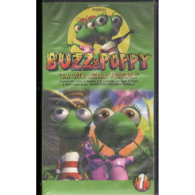 BUZZ AND POPPY: Life In The Forest 1 VHS Univideo - CVS5001 Sealed £22. ...