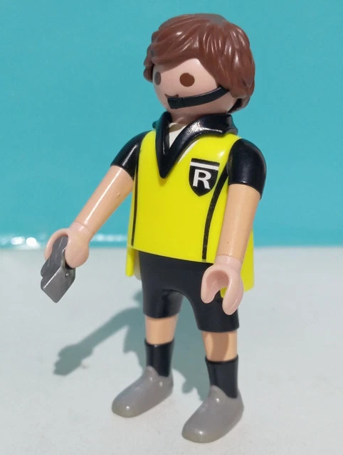 PLAYMOBIL FIGURA ARBITRO De Futbol Futbolin Arbitros Ref 4700 4725 4728 ...