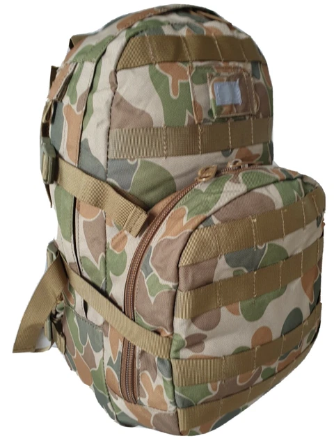 TACTICAL FORCE AUSCAM Dual Hydration 20L Army Molle Backpack #Free 2L ...