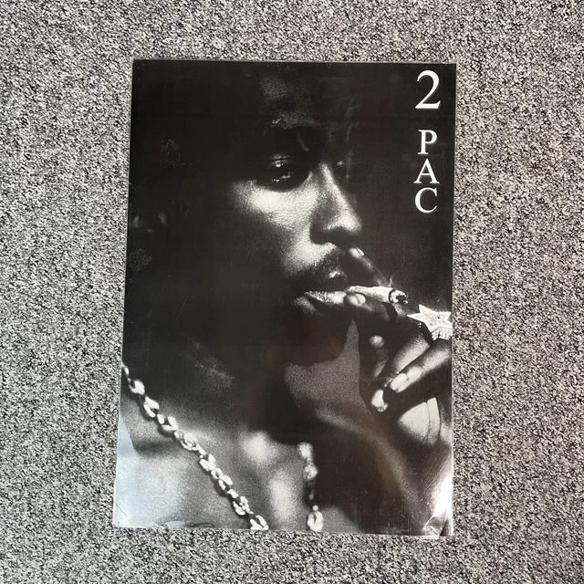 TUPAC POSTER LAMINATED 2pac Poster 24” X 17” £12.00 - PicClick UK
