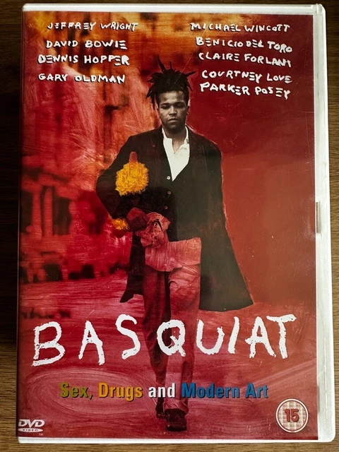 BASQUIAT DVD 1996 Jean-Michel Graffiti Artist Andy Warhol Factory Movie ...