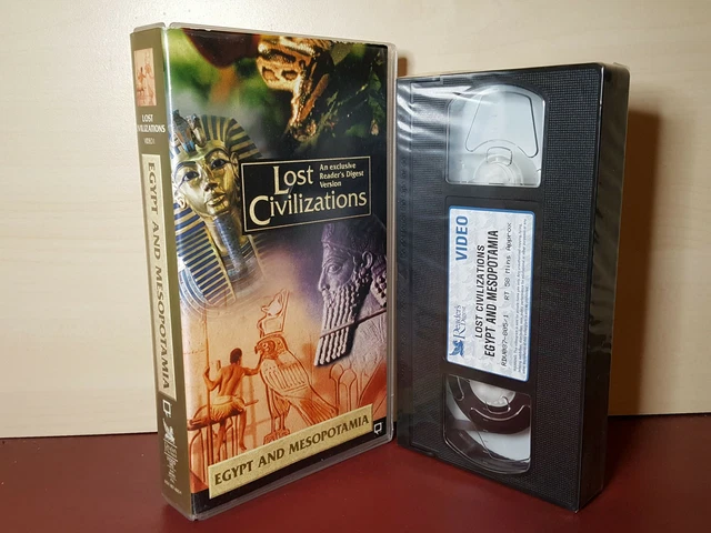 LOST CIVILIZATIONS - Egypt and Mesopotamia PAL VHS Video Tape - NEW ...