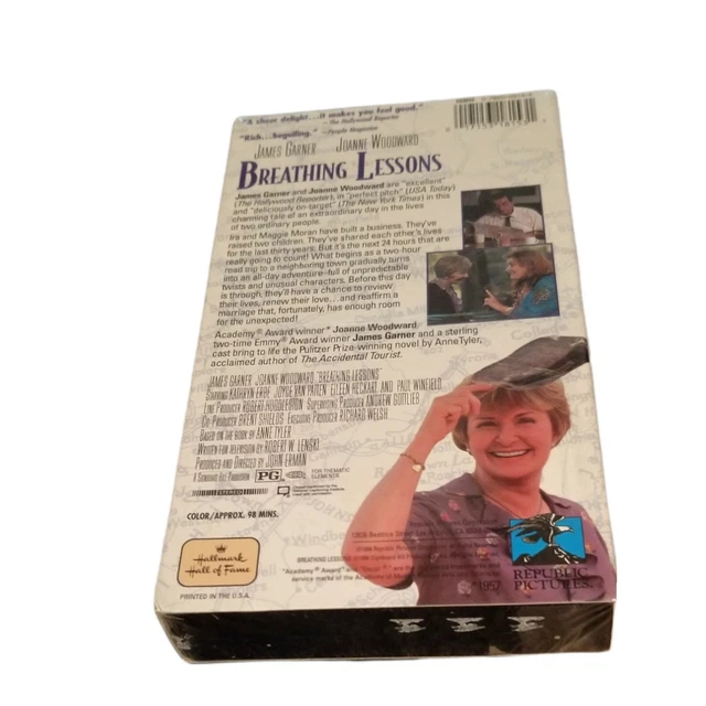BREATHING LESSONS JAMES Garner Joanne Woodard VHS New Sealed £6.43 ...