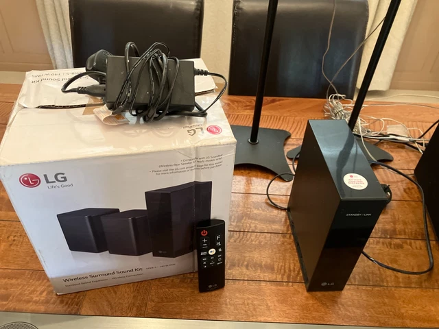 LG SL8YG DOLBY Atmos soundbar, Subwoofer & LG SPK8-S 2.0 Wireless Rear ...