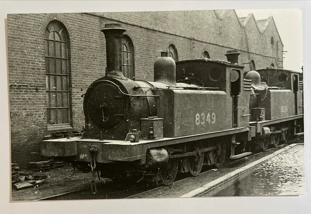 LNER RAILWAY LOCOMOTIVE PHOTOGRAPH LNER 8349 Eastfield Shed C627 £2.99 ...