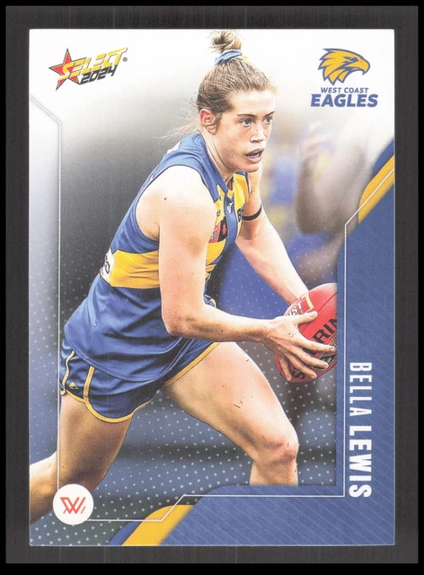 AFL 2024 SELECT West Coast Eagles Bella Lewis 229 Card CB-1-9-A-15 £1. ...