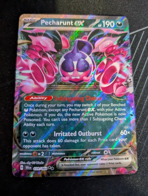 POKEMON TCG: PECHARUNT Ex 039/064 Shrouded Fable Double Rare Card Nm/M ...