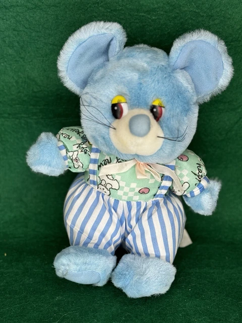 VINTAGE PMS KIDS Soft Toy Plushie Mouse Stuffed Animal Plush Toy in ...