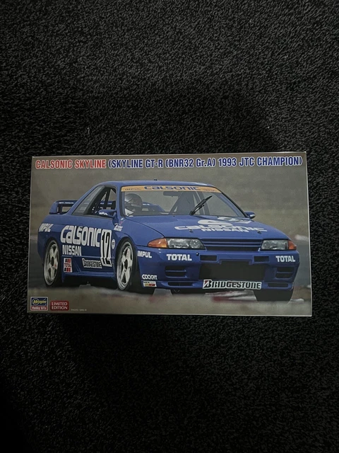 LIMITED EDITION NISSAN Skyline GTR R32 Calsonic 1/24 Car Model ...