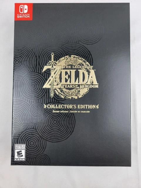 NINTENDO SWITCH LEGEND Zelda Tears of the Kingdom Collector's Edition ... NINTENDO SWITCH LEGEND Zelda Tears of the Kingdom Collector's Edition ...
