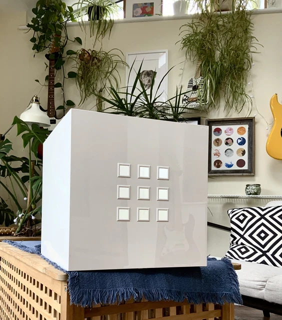 IKEA LEKMAN WHITE Plastic Box for KALLAX Storage Unit DISCONTINUED £24. ...