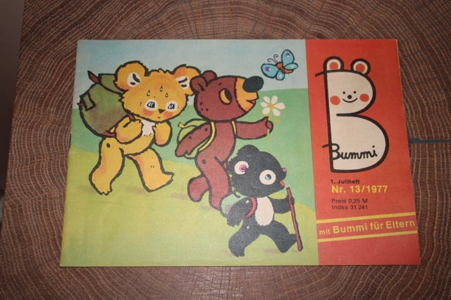 DDR BUMMI KINDERZEITSCHRIFT Kinder Comic Bilderheft Nr. 13 1977 ...