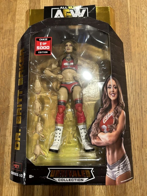 AEW DR BRITT Baker Unrivaled Series 10 Wrestling Figure Rare Limited ... AEW DR BRITT Baker Unrivaled Series 10 Wrestling Figure Rare Limited ...