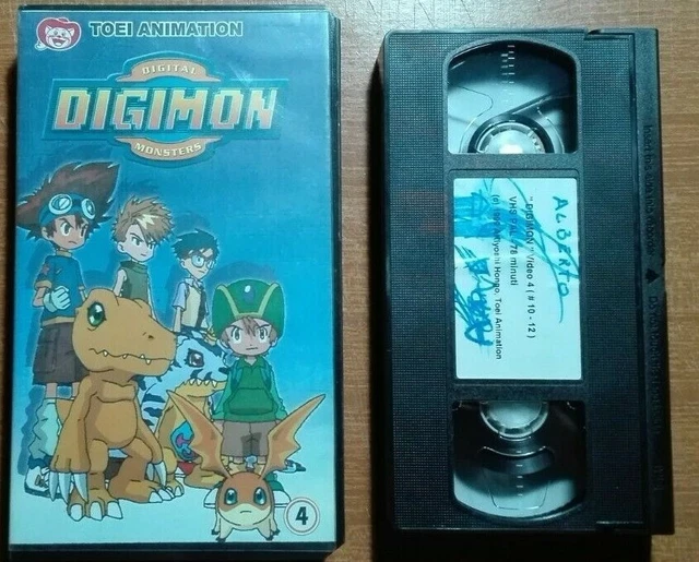 DIGIMON - VHS Videocassette Toei Animation No. 4 * Reference 17 £14.59 ...