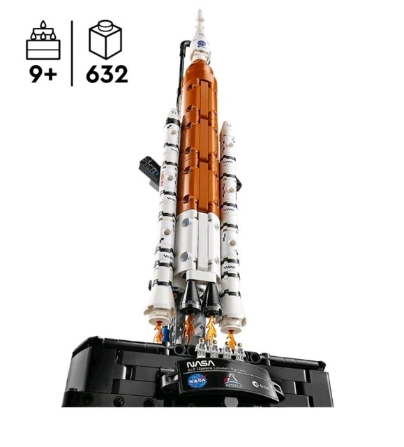 LEGO TECHNIC NASA Artemis Space Launch System Rocket Model 42221 (9 ...