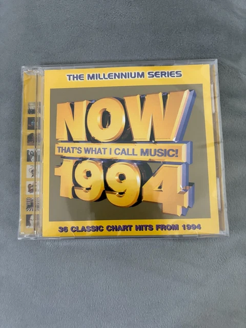 NOW THAT'S WHAT I Call Music 1994 (Millennium Series) Cd New Factory ...