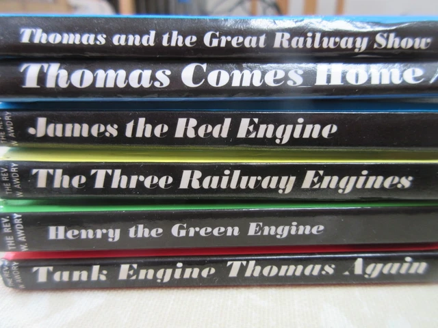 THOMAS THE TANK Engine Story Book Hardback Bundle x6 1991 £9.90 ...