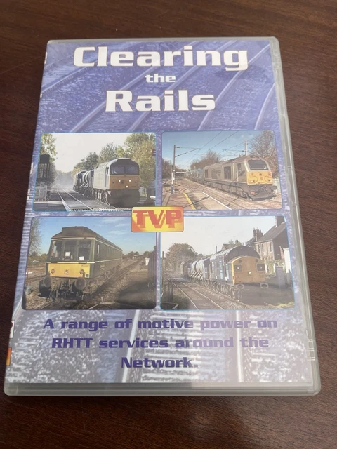 CLEARING THE RAILS (DVD) Railway DVD ~ Transport Video Publishing DVD ...