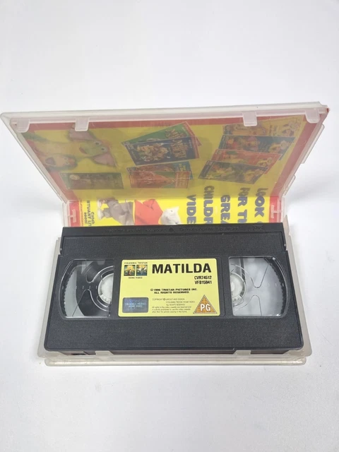 MATILDA VHS VIDEO 1996. Roald Dahl. Pal Signal Cert PG £4.99 - PicClick UK