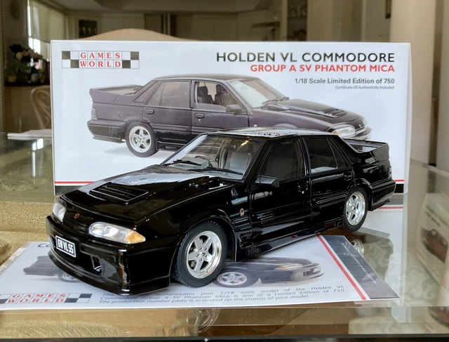 CLASSIC 1:18 HOLDEN HSV VL Walkinshaw Group A SS Commodore Phantom Mica ...