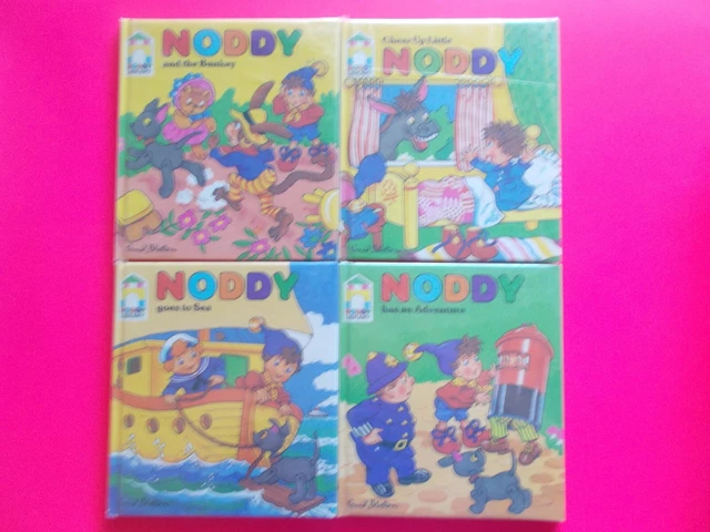 NODDY X 4 By ENID BLYTON - 1988 - NODDY LIBRARY HC **EXCELLENT ...