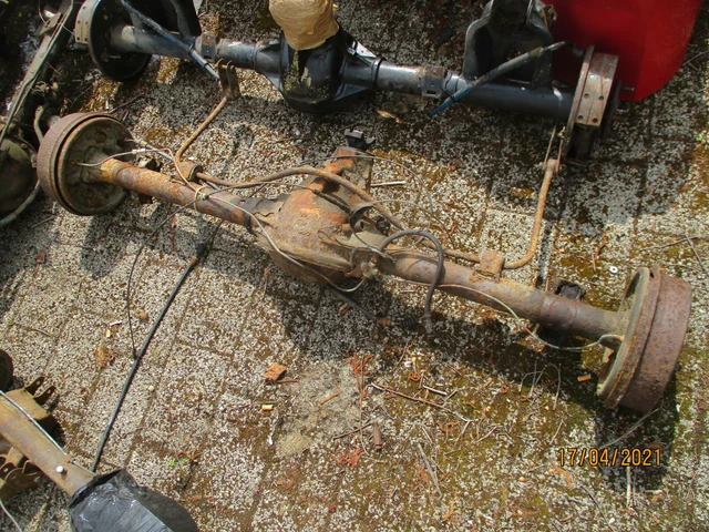 HINTERACHSE DIFFERENTIAL REAR Axle Opel Rekord A Limousine Coupe 1,7 1 ...