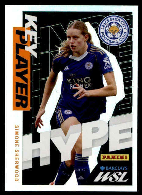 PANINI WSL 2026 Sticker Simone Sherwood (Leicester City) - Key Player ...