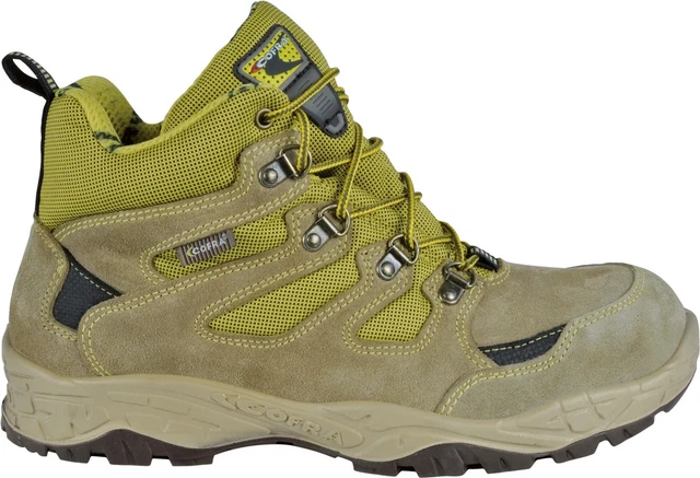 COFRA CREVASSE S1PS Safety Boots Suede Steel Toecap Breathable Size 6 ...