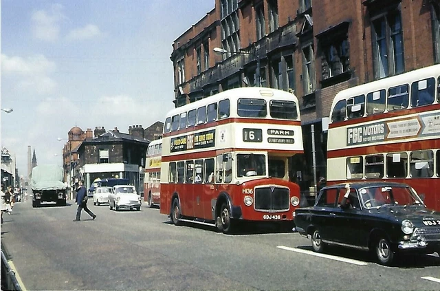 BUS PHOTO: GDJ436 St Helens CT (136). 1957 AEC Regent V MD3RV / Weymann ...