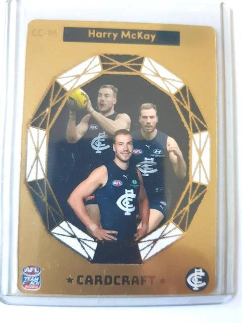 AFL 2023 TEAMCOACH GOLD CARD CRAFT Collage Card CC-06/4 HARRY McKAY ...