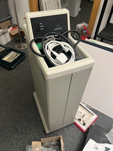 VINTAGE MATRIX INSTRUMENTS PCR Matrix Film Recorder- £125.00 - PicClick UK