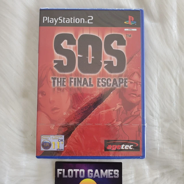 JEU SOS THE Final Escape PS2 PAL UK NEW Neuf sous Blister RARE - Floto ...