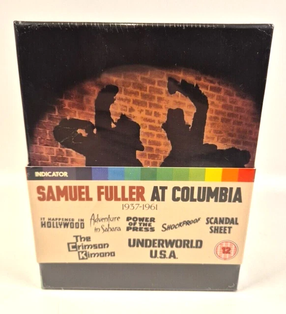 SAMUEL FULLER AT Columbia Indicator Limited Edition Blu-Ray Boxset NEW ...