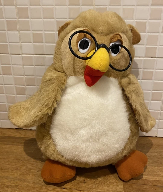 RARE VINTAGE 1980S CPL Coop Wise Owl Soft Toy Continuity Promotions 15 ...