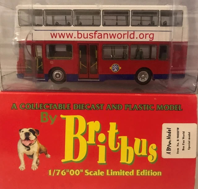 BRITBUS LEYLAND OLYMPIAN Bus Fan World Boxed #R900 Bfw £60.00 - PicClick UK