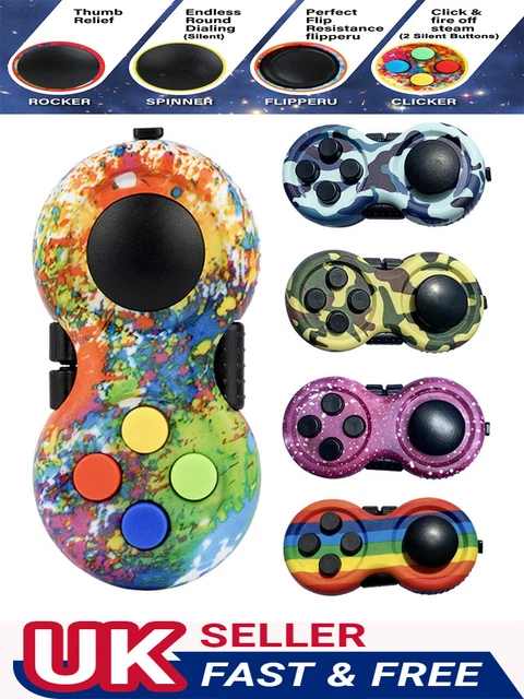FUN SENSORY GAME Controller Fidget Kids Toy Bubble Special Needs ADHD ...