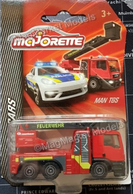 MAJORETTE · MAN Tgs Fire Engine Rosenbauer · 1:76 · Brand New And ...