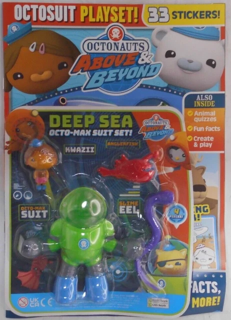 OCTONAUTS MAGAZINE #152 2024 Games facts puzzles Deep Sea Octo-Max suit ...