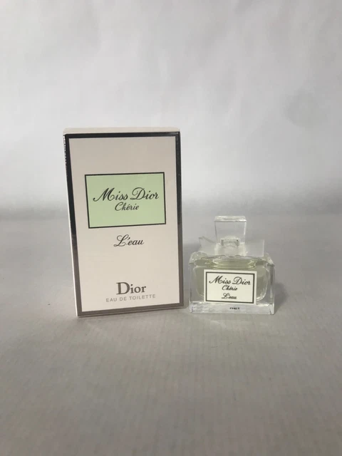 MINIATURA MISS DIOR Chérie L'eau 5 ml eau de toilette batch code 1N01 ...